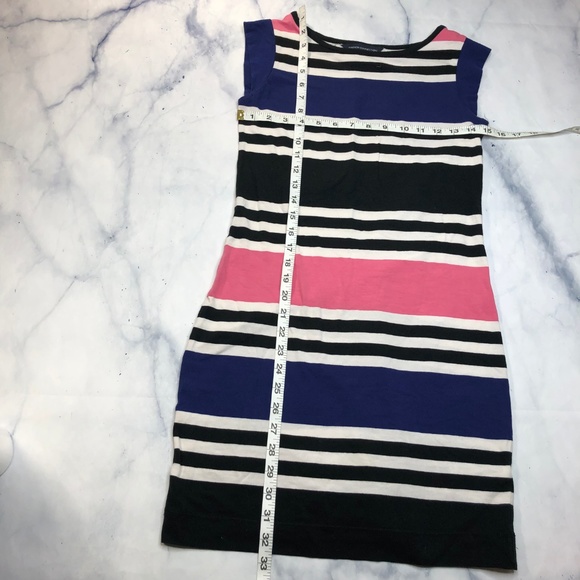 French Connection | Dresses | French Connection Knit Striped Short ...